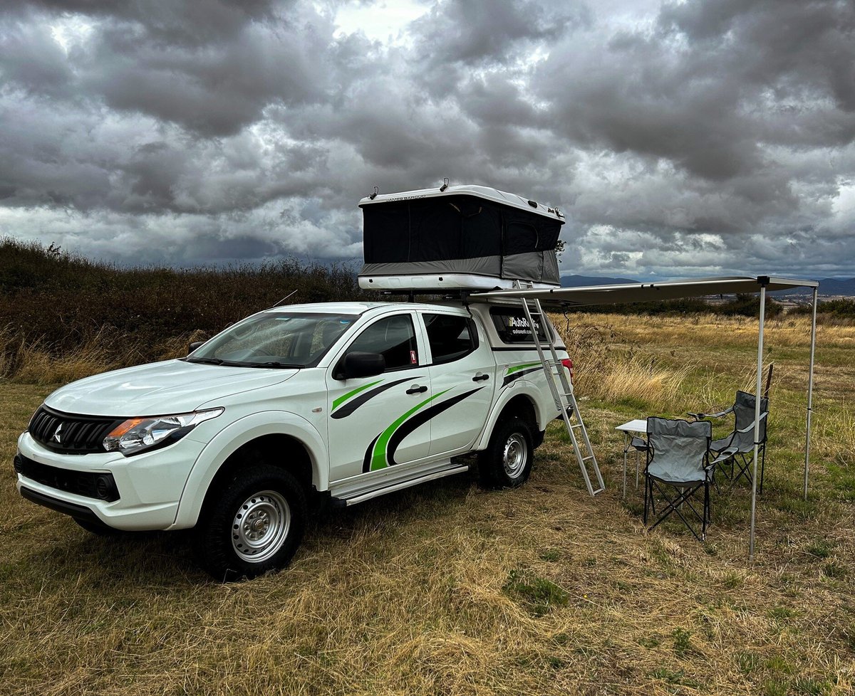 2-Berth Dual Cab Roof Top Tent | AutoRent
